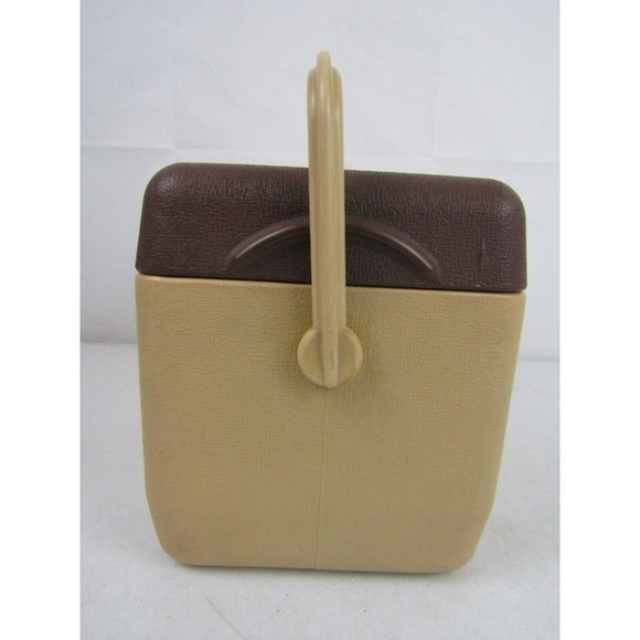 Gott | Kitchen | Vtg Gott Lunch Tote Tan Brown Model 86 6 Pack Ice ...